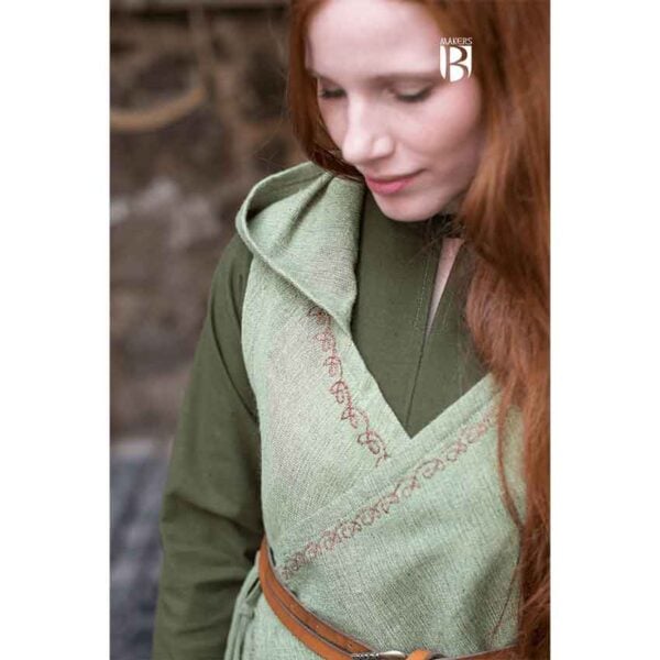 Late Medieval Wrap Dress - BG-1085 - Medieval Collectibles
