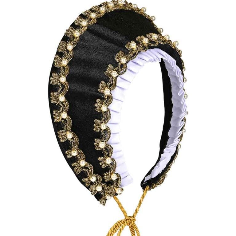 Ladies Royal Velvet French Hood - MCI-555 - Medieval Collectibles