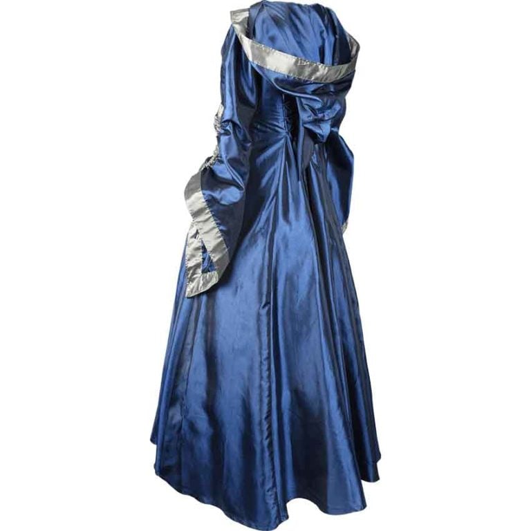 Hooded Renaissance Sorceress Dress - Royal Blue - MCI-616-Blue ...