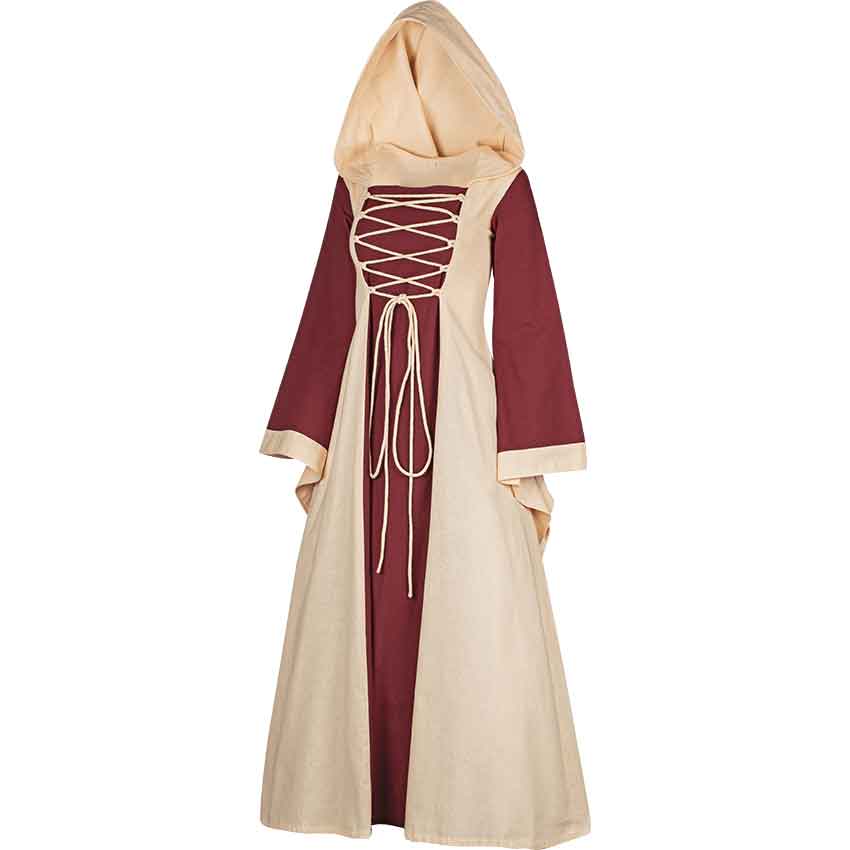 Hooded Medieval Maiden Dress - MCI-627 - Medieval Collectibles