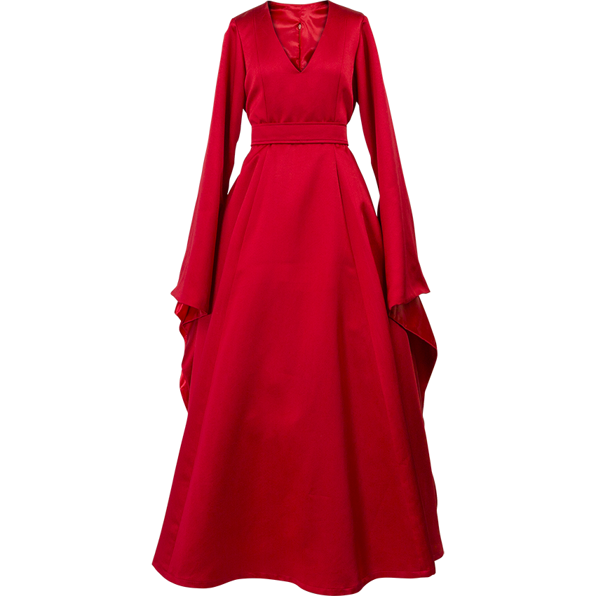 Red Priestess Dress - MCI-663 - Medieval Collectibles