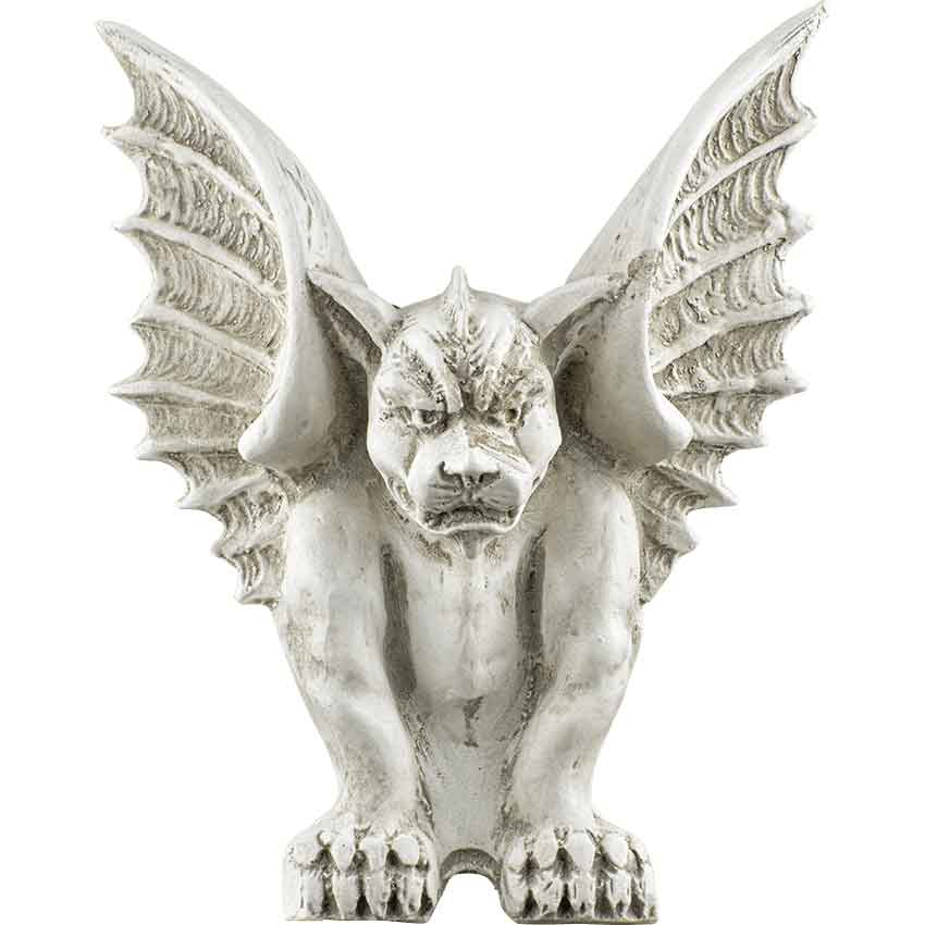 Batwing Beast Gargoyle Wall Plaque - OL-F1240 - Medieval Collectibles