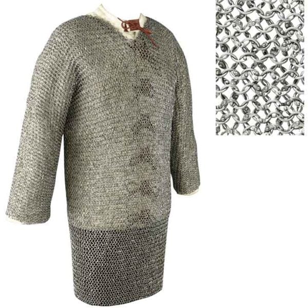 David Steel Chainmail Hauberk - MY100600 - Medieval Collectibles