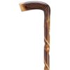 Spiral L Shaped Walking Cane - CA-117 - Medieval Collectibles