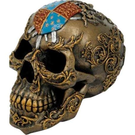 Medieval Crest Skull - CC12999 - Medieval Collectibles