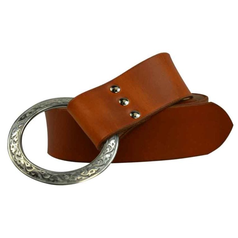 Leather Ring Belts & Medieval Belts - Medieval Collectibles