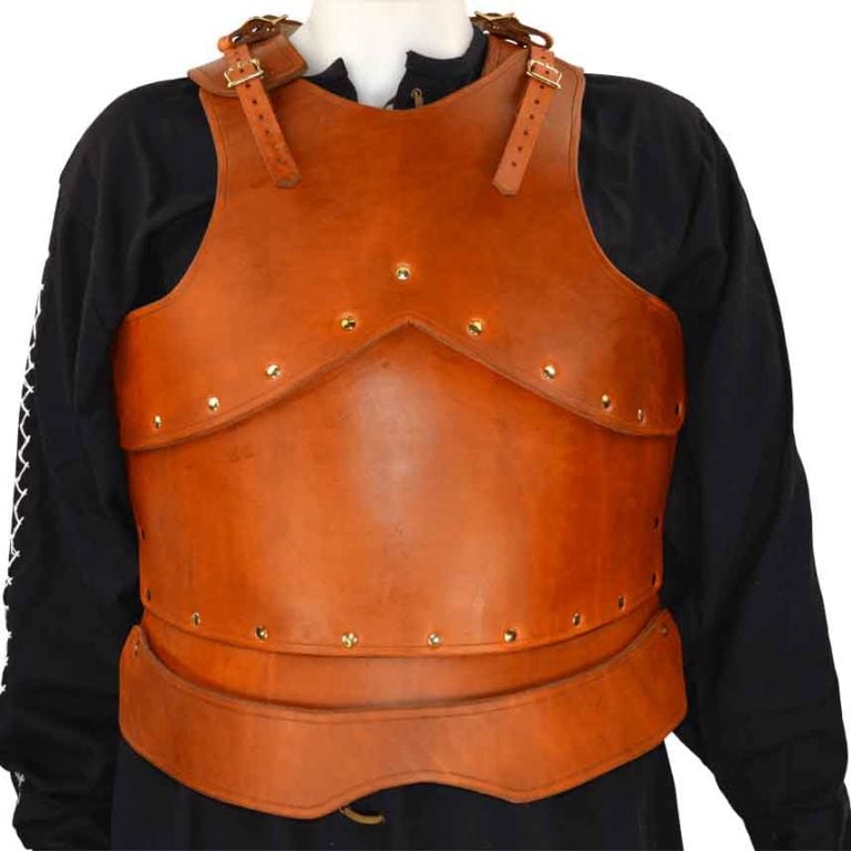 Lancelot Leather Armour Belt