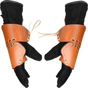 Warriors Leather Half Gauntlets - DK5300 - Medieval Collectibles