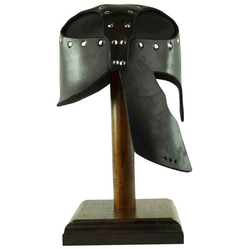 Leather Greek Helmet - DK5502 - Medieval Collectibles