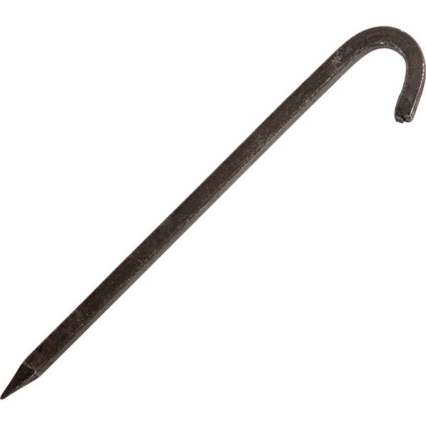 Iron Tent Stake - 10 Inch - HW-700300 - Medieval Collectibles