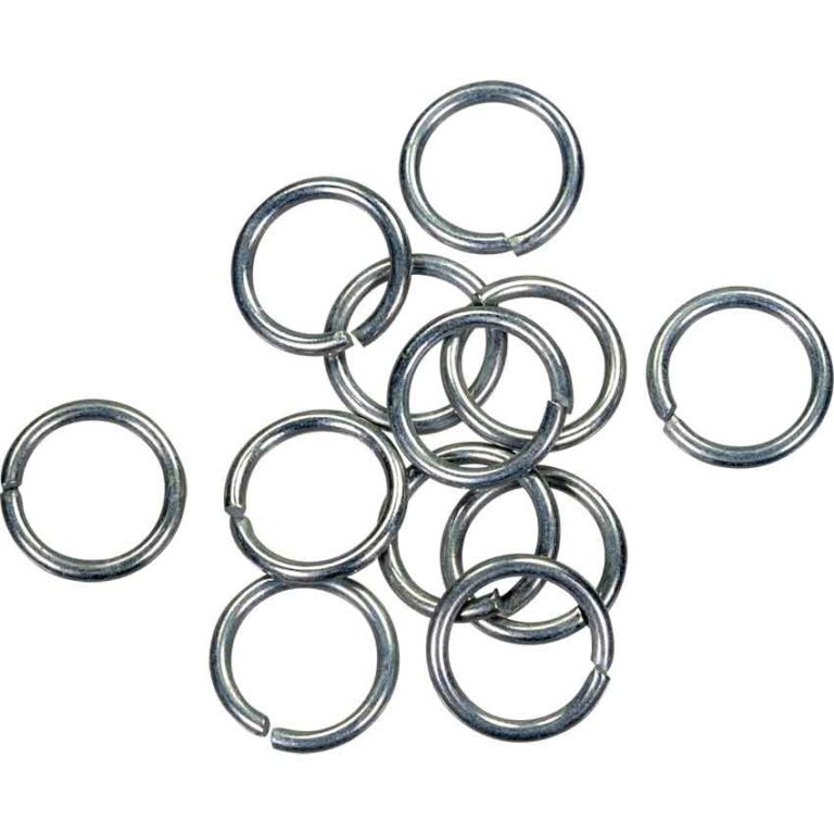 Flat Round Riveted Chainmail Rings