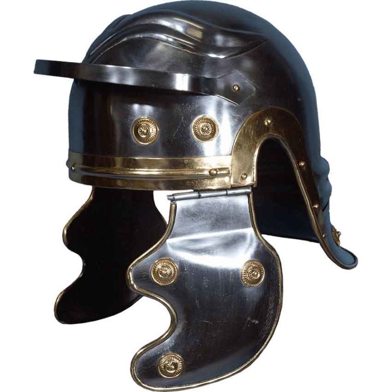 Red Helm Plume with Wood Base - AH-6181 - Medieval Collectibles