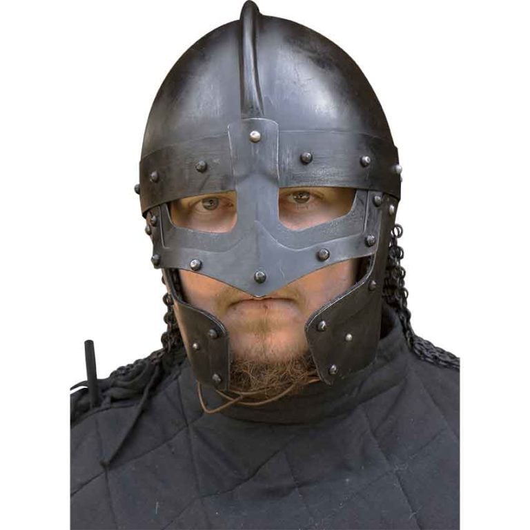 Raven Helmet - Polished Steel - MCI-3351 - Medieval Collectibles