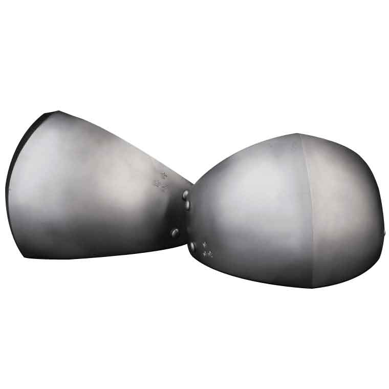 13th Century Steel Elbow Cops - MH-A0402B - Medieval Collectibles