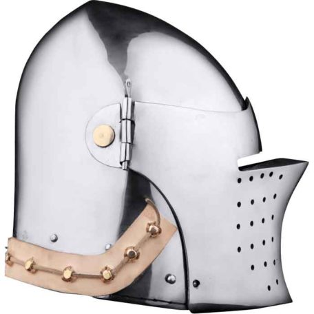 Medieval Bascinet Helmet - MH-H0993 - Medieval Collectibles