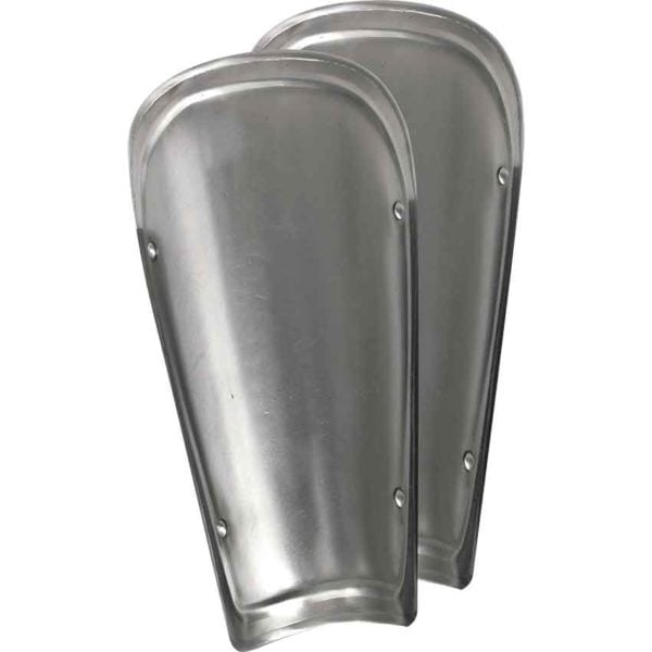 Mail and Steel Greaves - Epic Dark - MCI-3358 - Medieval Collectibles