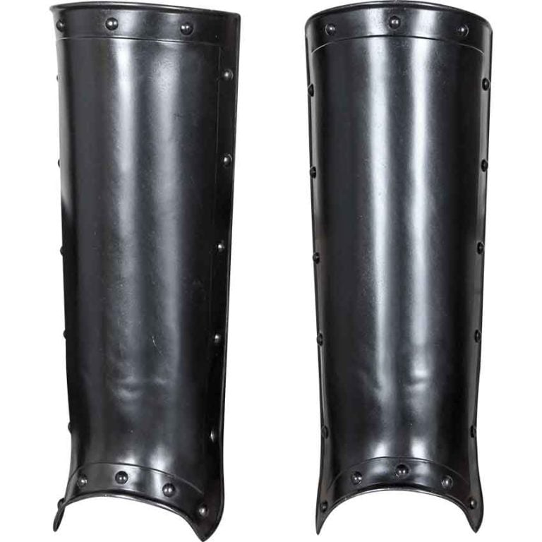 Roman Steel Greaves - 300010 - Medieval Collectibles
