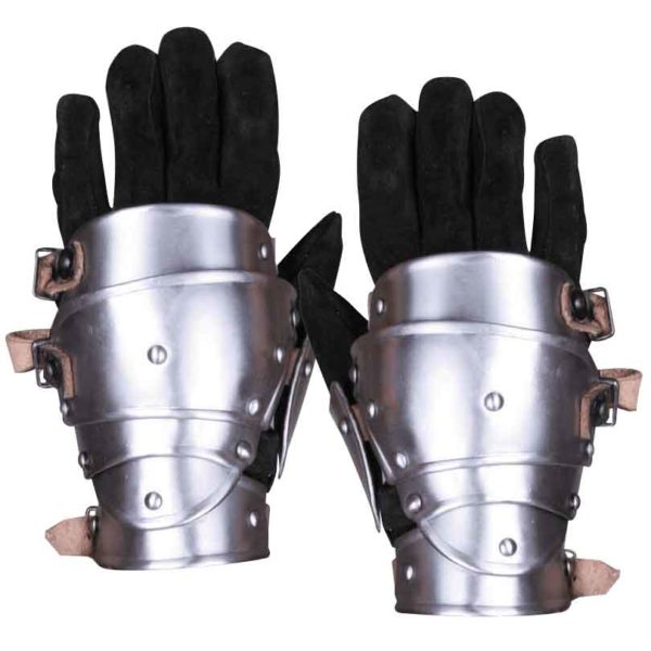Steel Markward Short Gauntlets - MY100320 - Medieval Collectibles