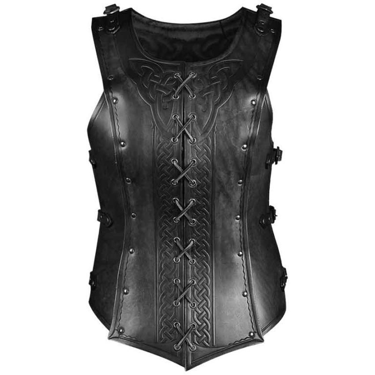 Celtic Isolde Leather Bodice - MY100412 - Medieval Collectibles