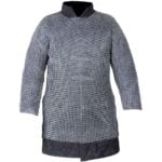 Berengar Long Sleeve Oiled Chainmail Hauberk - MY100597 - Medieval ...