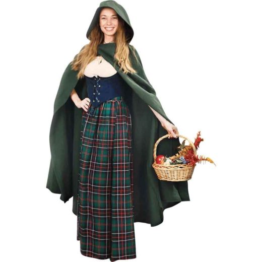 Scottish Lass Outfit, Highland Lass Outfit - Medieval Collectibles