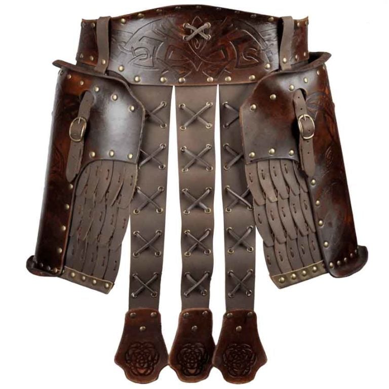 Leather Cuisse Armour and Medieval Thigh Armour - Medieval Collectibles