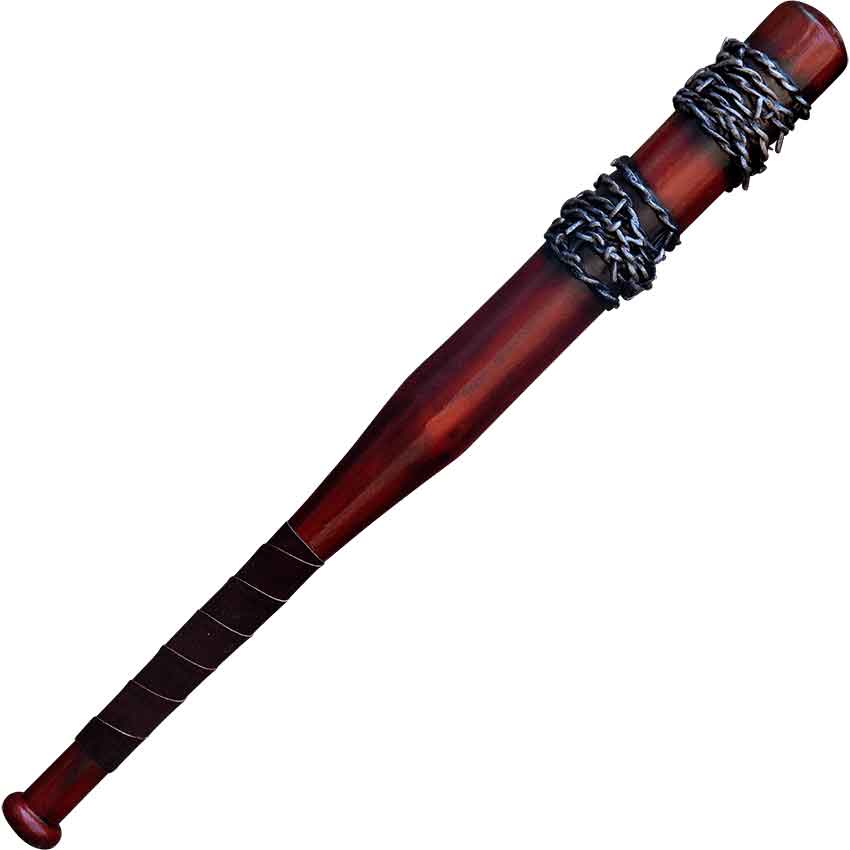 Barbed Wire LARP Bat - Red - MCI-3569 - Medieval Collectibles