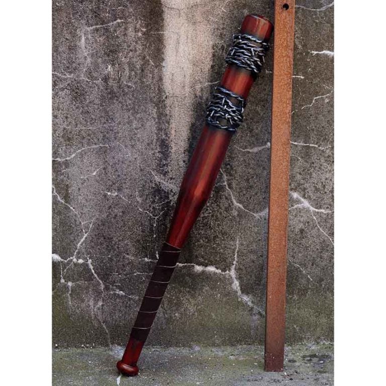 Barbed Wire LARP Bat - Red - MCI-3569 - Medieval Collectibles