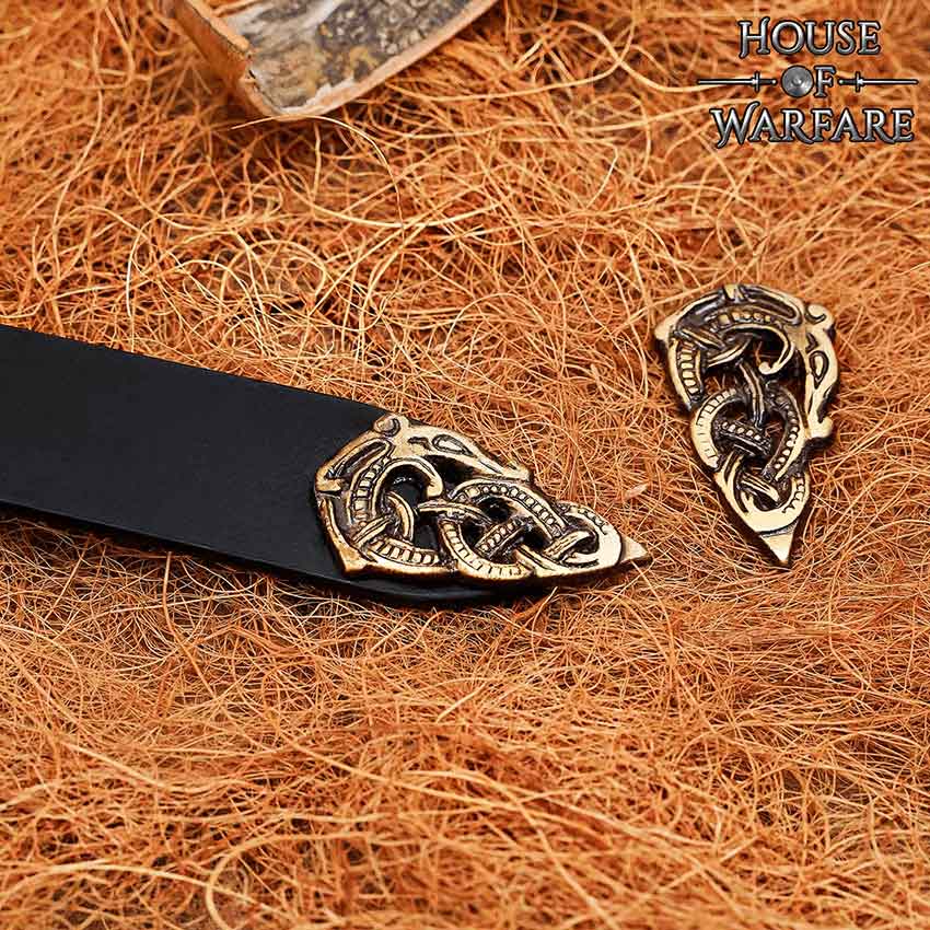 Brass Viking Belt Tip - HW-701139 - Medieval Collectibles
