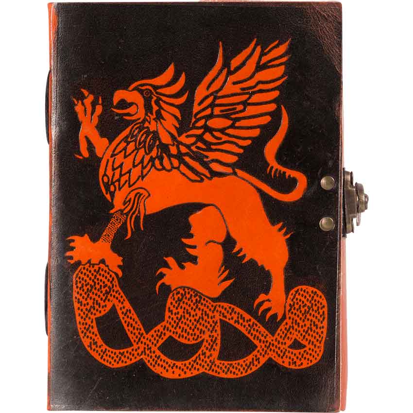 Leather Griffon Journal - HW-701186 - Medieval Collectibles