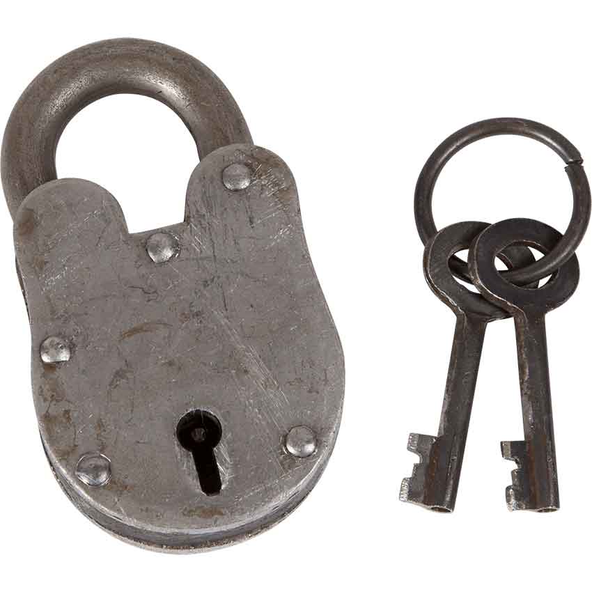 Dungeon Locks and Handcuffs - Medieval Collectibles