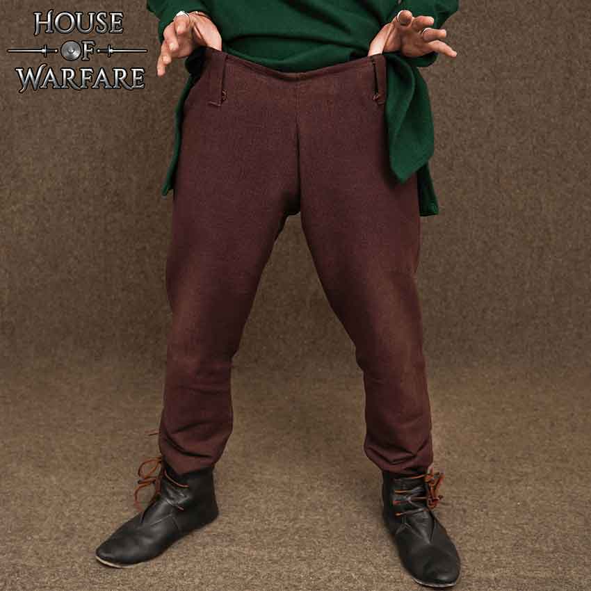Erikson Viking Pants - Brown - HW-701395BR - Medieval Collectibles