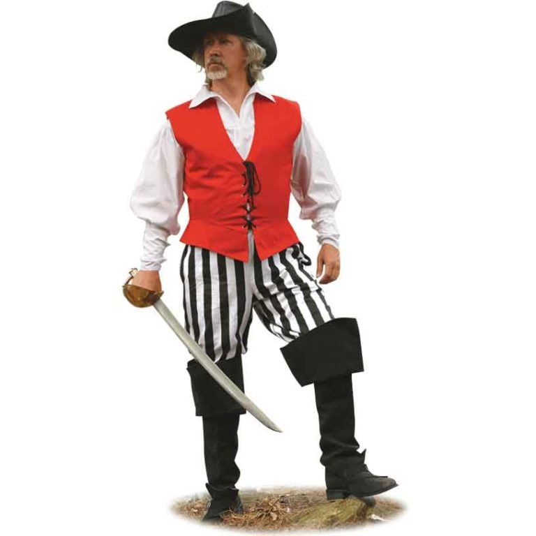 Mens First Mate Pirate Outfit - Medieval Collectibles
