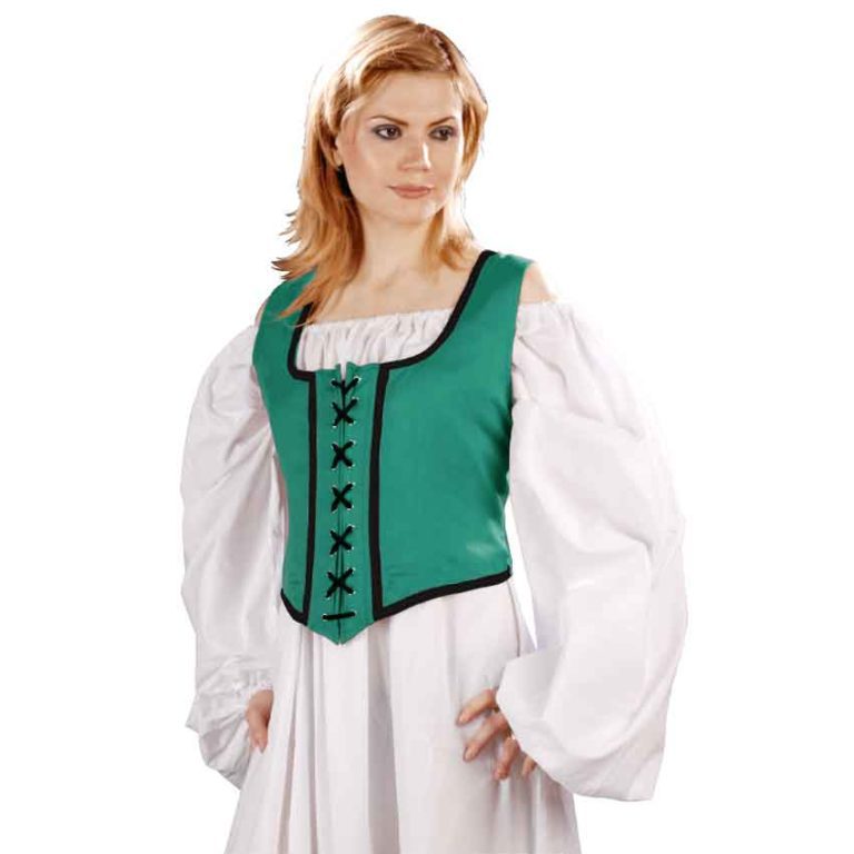 Decorated Reversible Wench Bodice - DC1050 - Medieval Collectibles