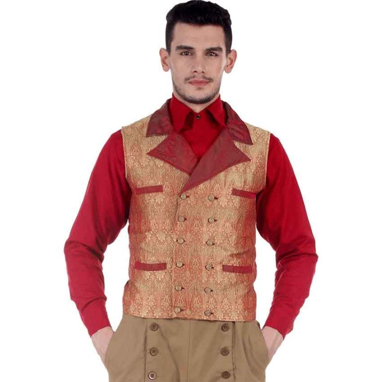 Men's Steampunk Vests and Victorian Waistcoats - Medieval Collectibles