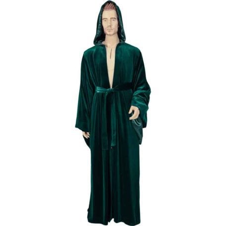 Hooded Velvet Robe - MCI-612 - Medieval Collectibles
