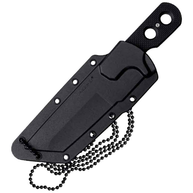 Tanto Mini Tac Knife with Serrations by Cold Steel - 07-49HTFSZ ...