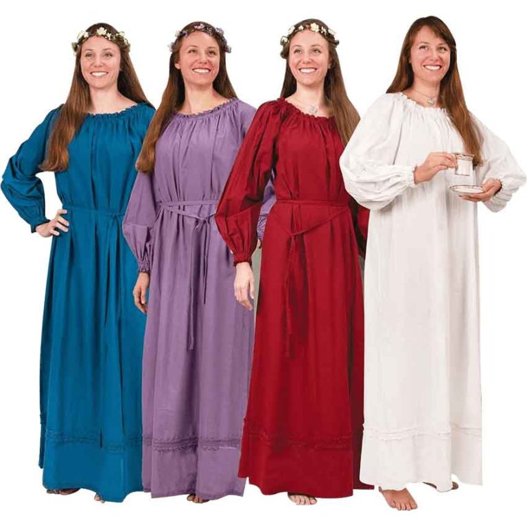 Women's Medieval Chemises and Underdresses - Medieval Collectibles