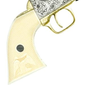 Polished Gold and Nickel M1851 Navy Revolver - AC-22-1503 - Medieval ...