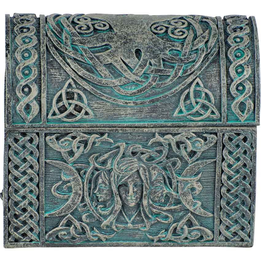 Triple Goddess Trinket Box - CC13461 - Medieval Collectibles