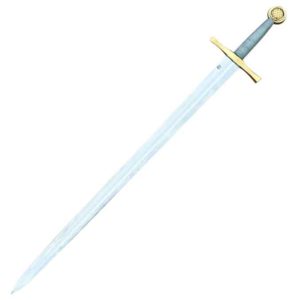 Gold Excalibur with Plaque - ZS-926628-GD - Medieval Collectibles