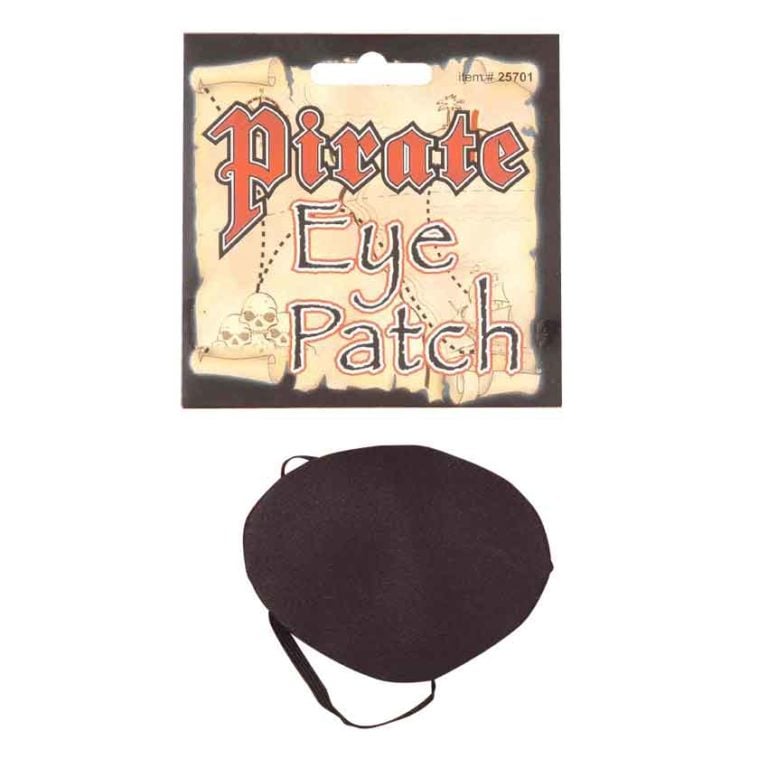 Satin Pirate Eye Patch - FM-25701 - Medieval Collectibles