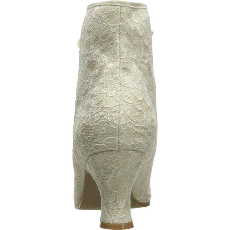 Elizabethan Lace Ankle Boots - FW1119 - Medieval Collectibles