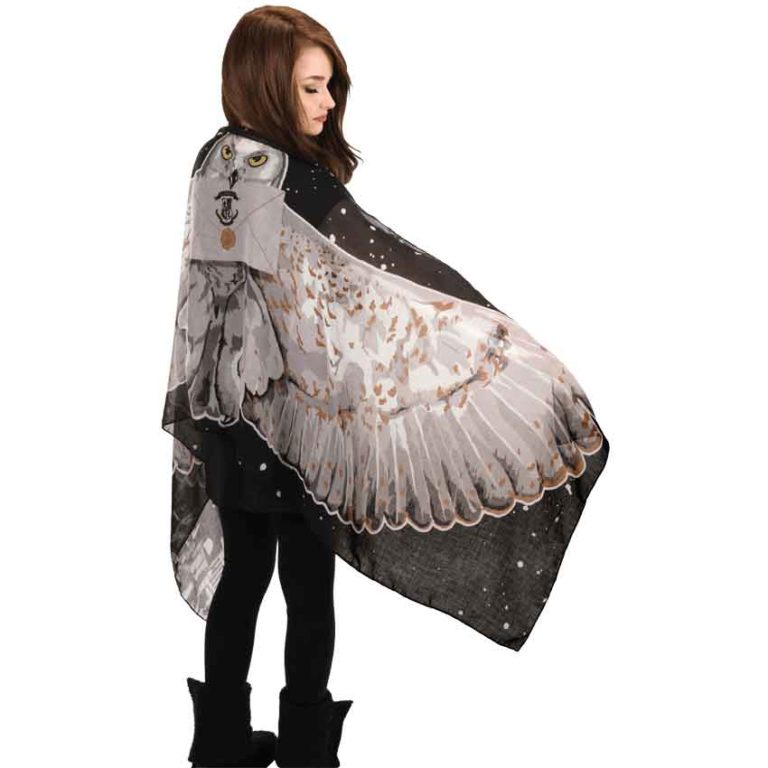 Lightweight Hedwig Wing Scarf - LU-440080 - Medieval Collectibles