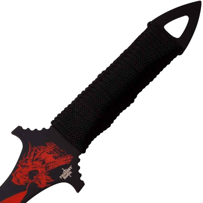 Flaming Dragon Fantasy Short Sword - MC-FM-674 - Medieval Collectibles