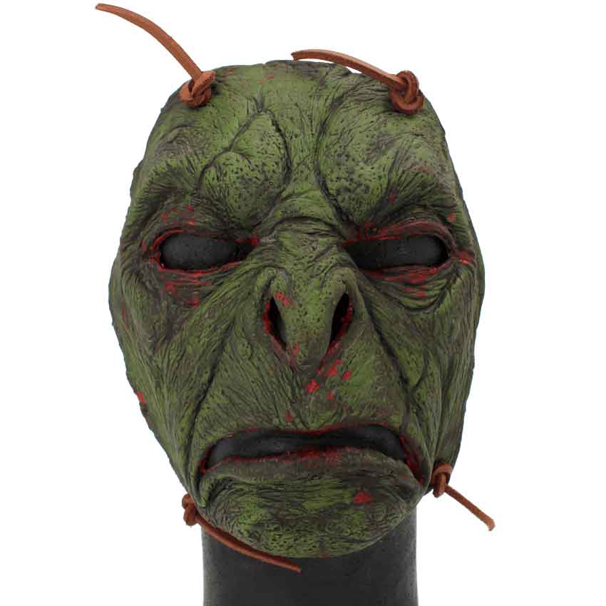 Green Orc Trophy Mask - MCI-2993 - Medieval Collectibles