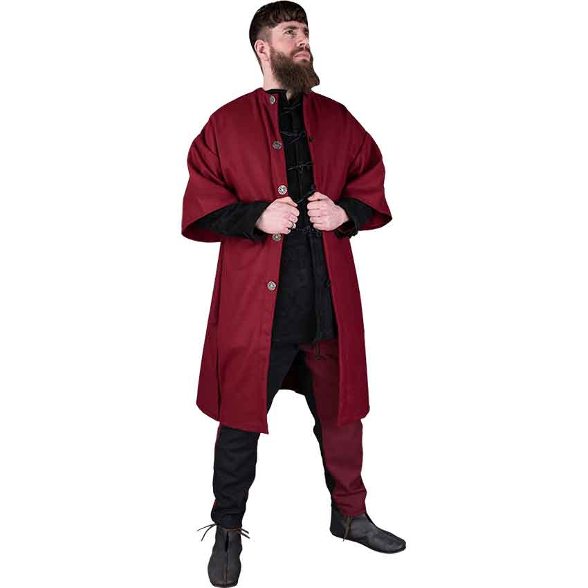 Rudolf Wool Coat - MY100896 - Medieval Collectibles