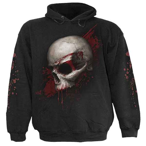 Skull Shock Hoodie - SL-00490 - Medieval Collectibles