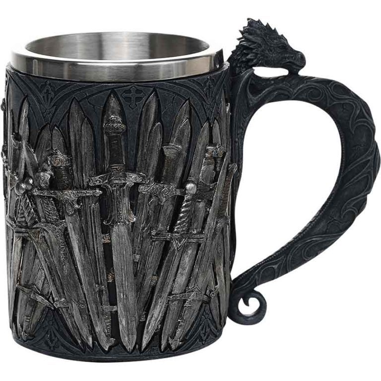 Dragon Swords Tankard - CC11710 - Medieval Collectibles