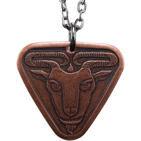 Black Goat of Qohor Necklace - GOT-135 - Medieval Collectibles